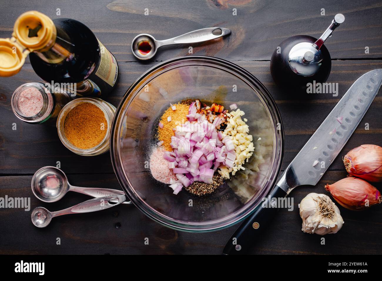 Tom Rim (Vietnamese Caramelized Shrimp) Marinade Ingredients: Making ...