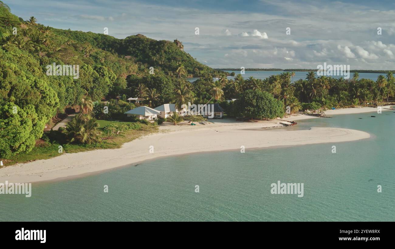 Drone flight over idyllic small hi-res stock photography and images - Alamy