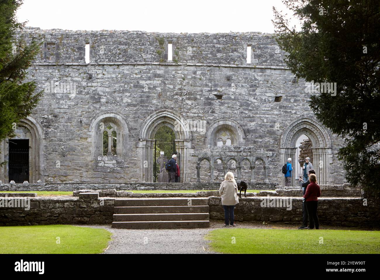 interior of cong abbey Cong, county mayo, republic of ireland Stock ...