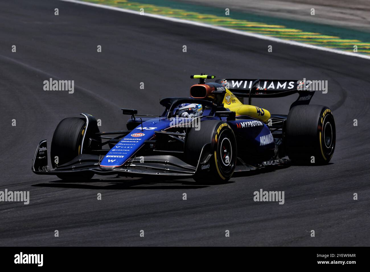 Sao Paulo, Brazil. 01st Nov, 2024. Franco Colapinto (ARG) Williams ...