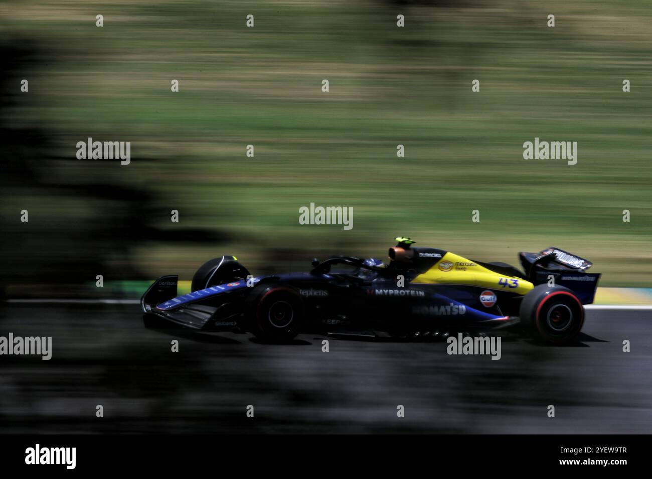 Sao Paulo, Brazil. 01st Nov, 2024. Franco Colapinto (ARG) Williams ...