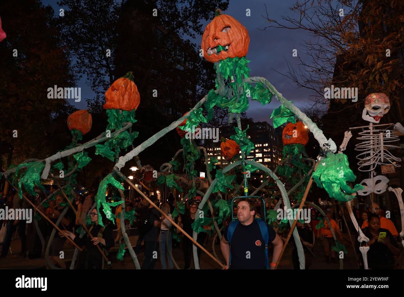 Performers get ready to match for the New York’s 51st Annual Village ...