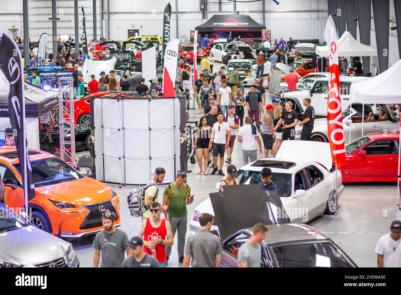 Car show venue hi-res stock photography and images - Alamy