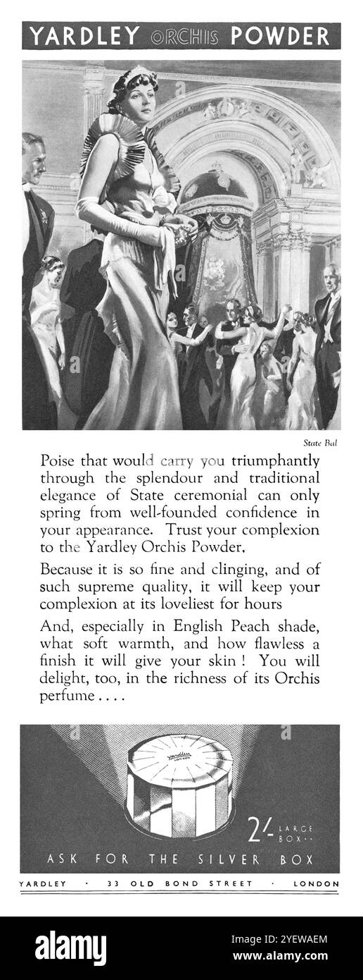 1930s powder compact advertisement hi-res stock photography and images ...