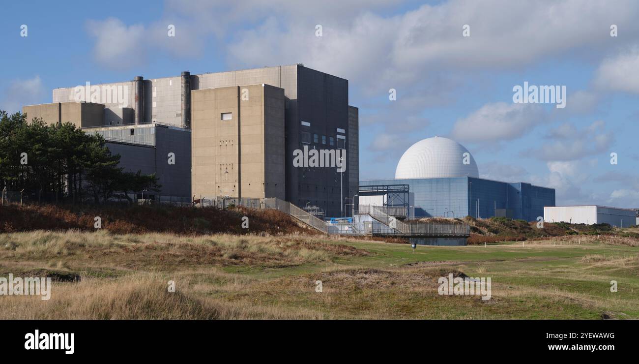 Sizewell B Nuclear Power Station Leiston East Suffolk Stock Photo - Alamy