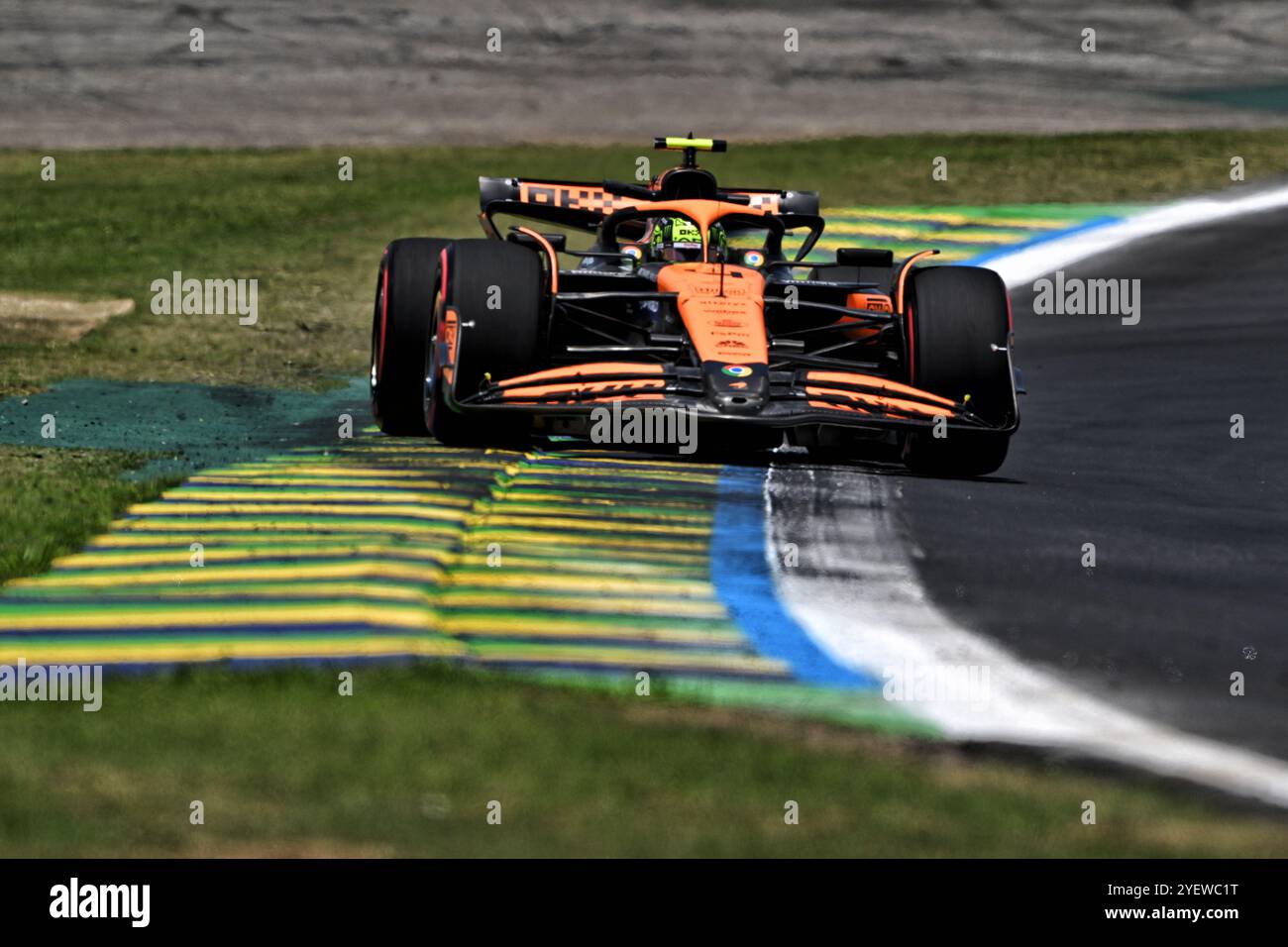 Sao Paulo, Brazil. 01st Nov, 2024. Lando Norris (GBR) McLaren MCL38. 01 ...