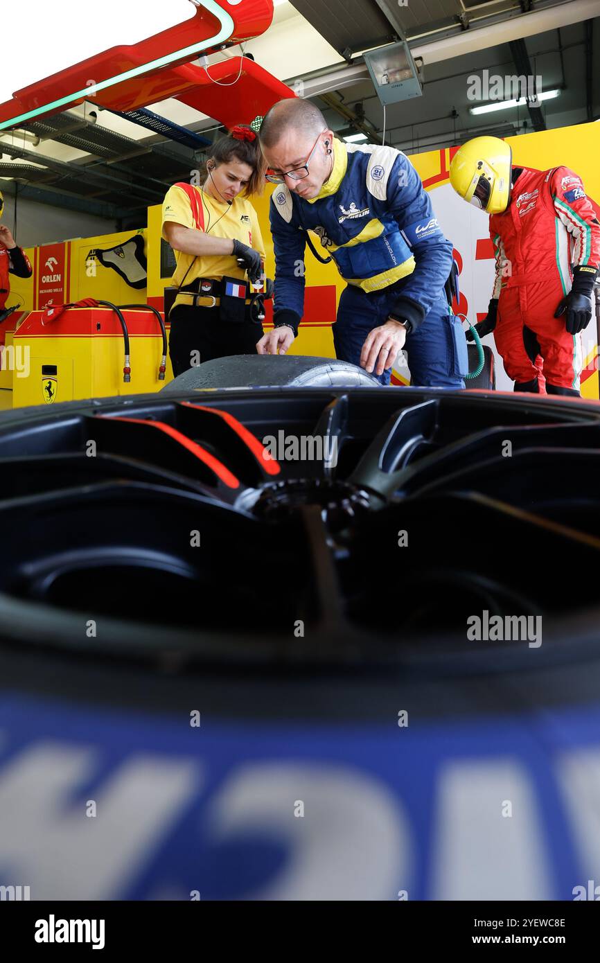 michelin engineer, portrait, Team AF Corse, Ferrari 499P #83, Hypercar ...