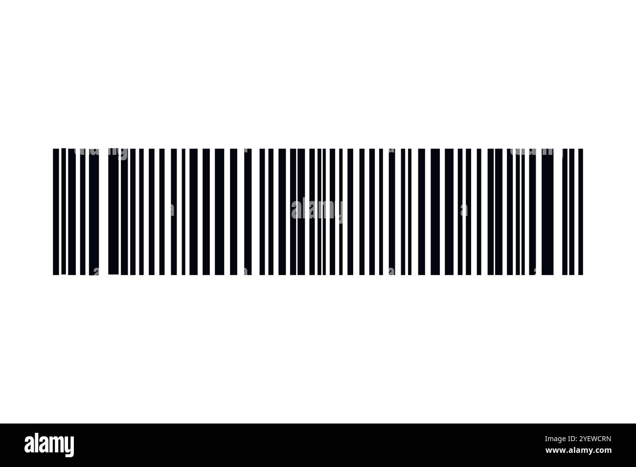 Barcode isolated on white background. Code stripes sticker. Barcode ...