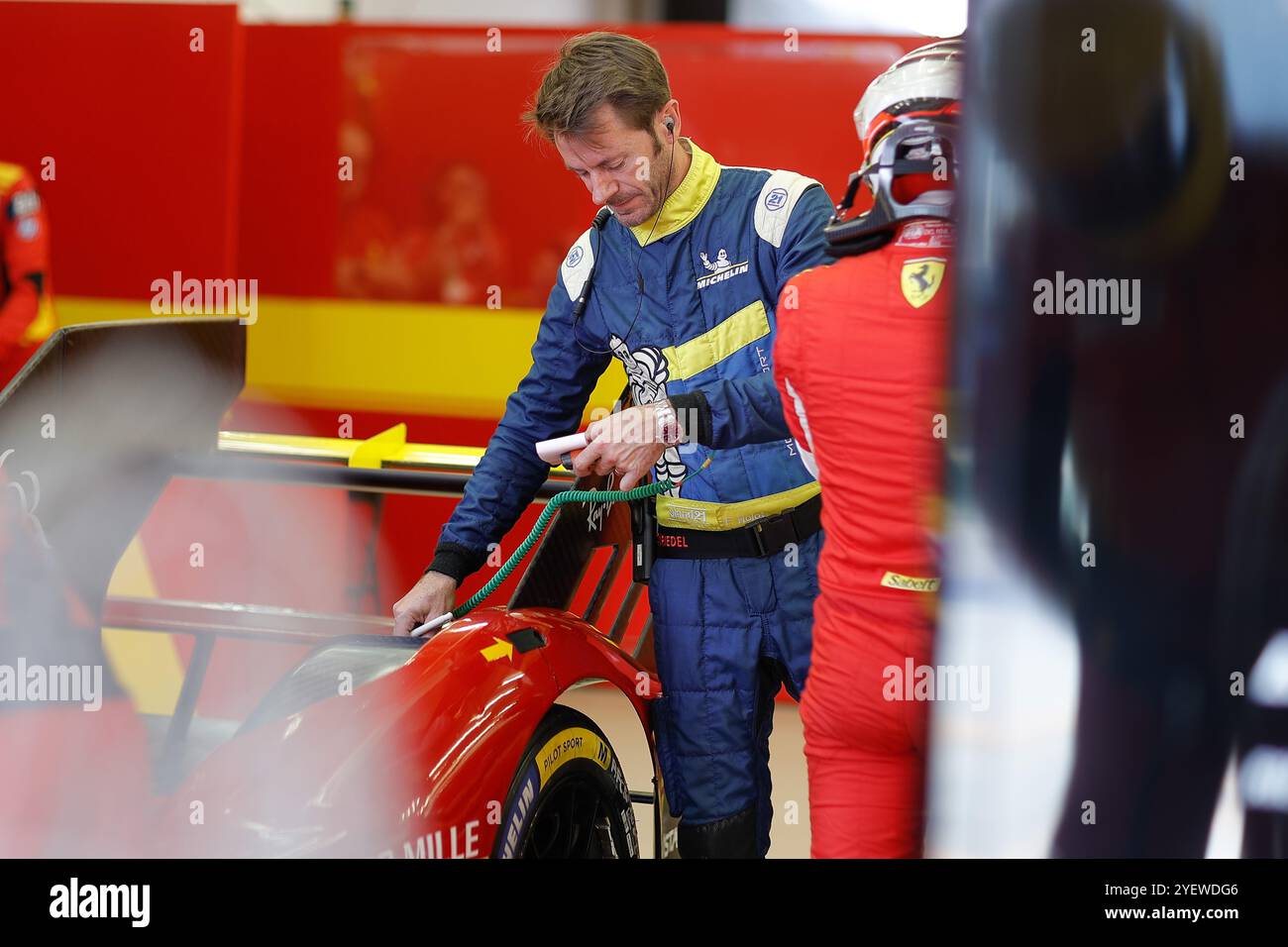 michelin engineer, portrait, Ferrari AF Corse, Ferrari 499P #51 ...