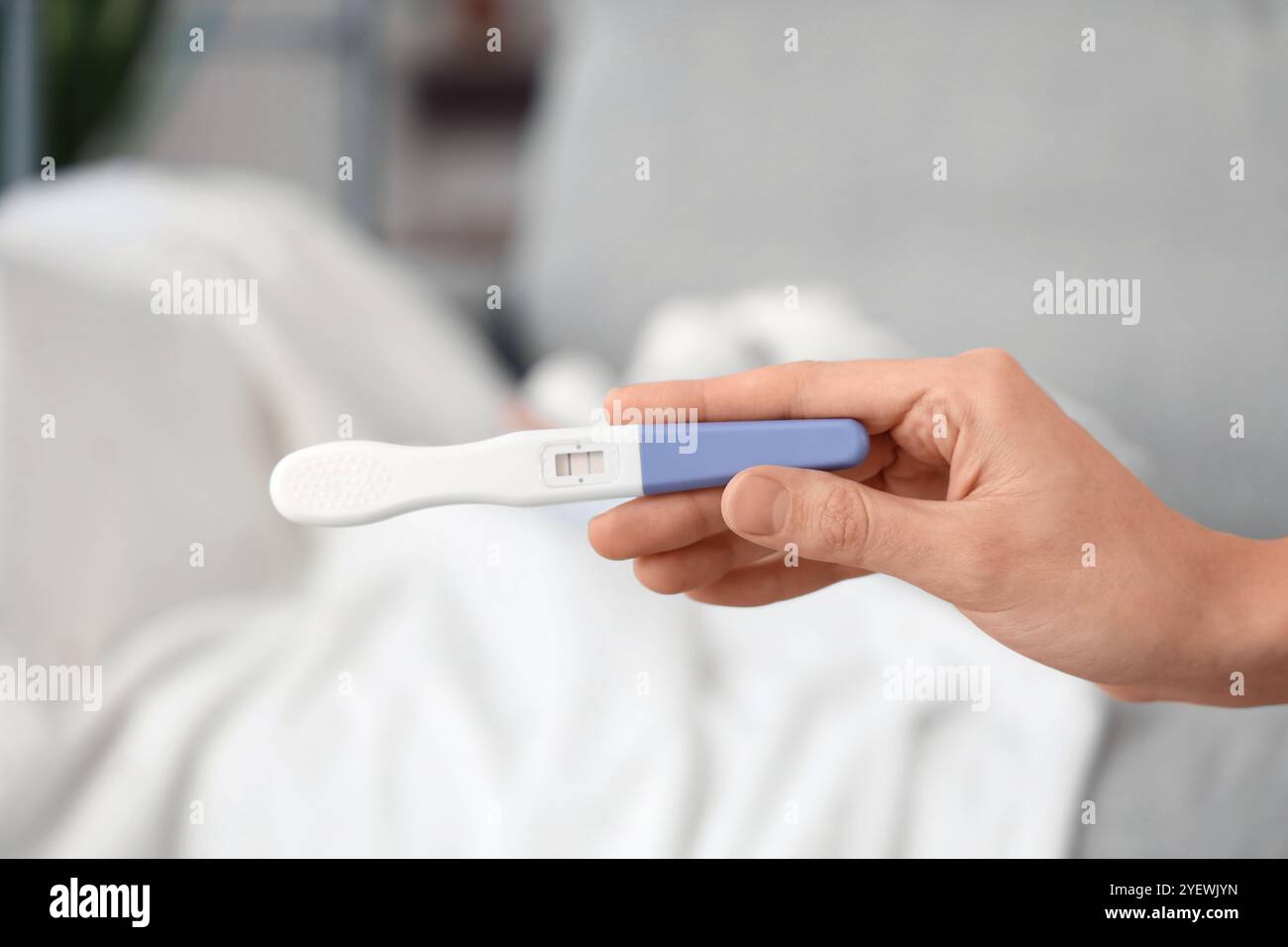 Positive pregnancy test in hi-res stock photography and images - Alamy