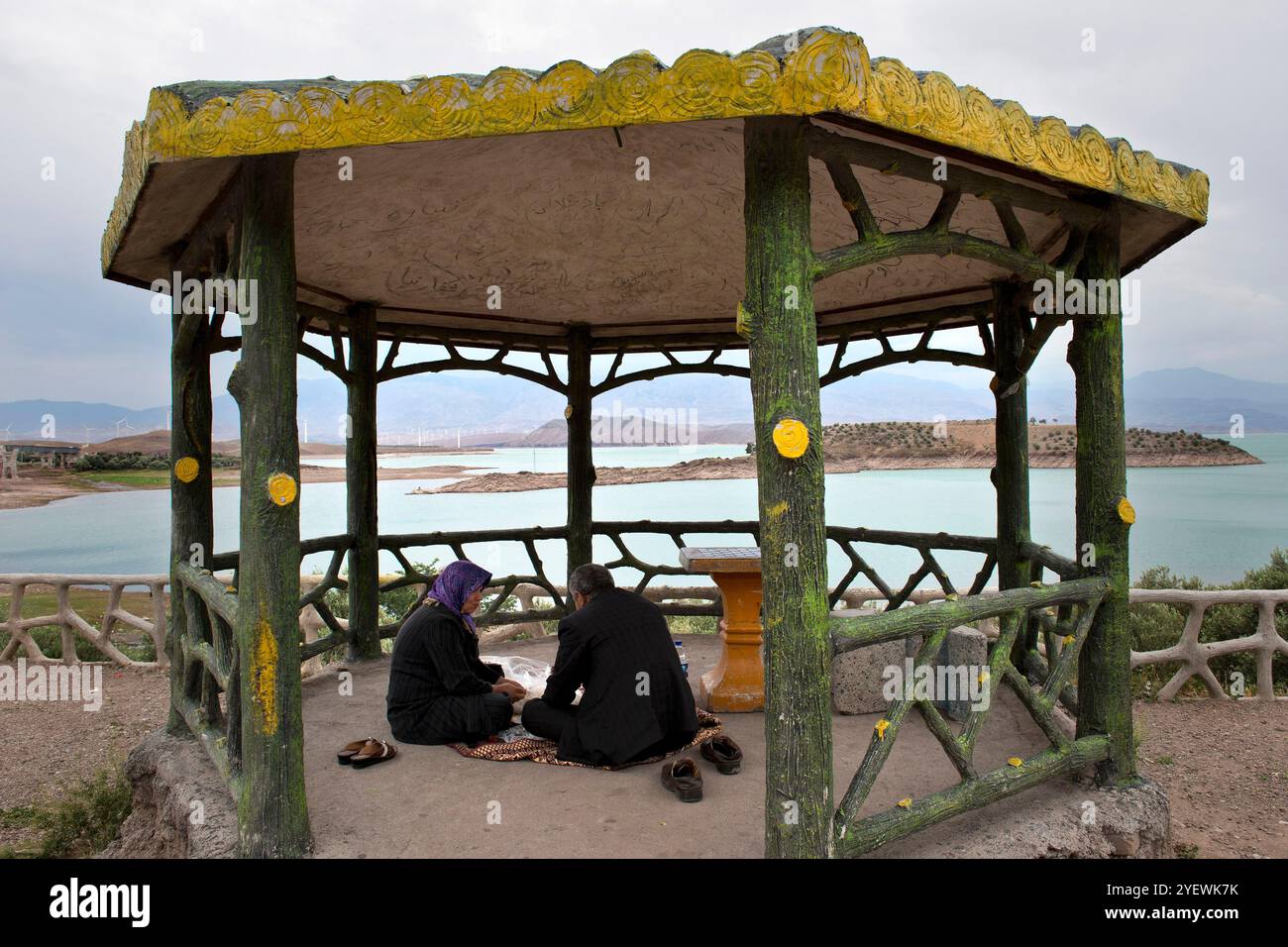 Asia. Iran. Sorrounding Of Masuleh Stock Photo - Alamy