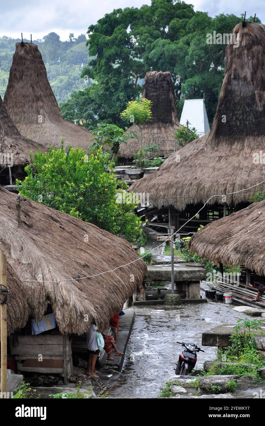 Indonesia sumba island traditional house hi-res stock photography and ...