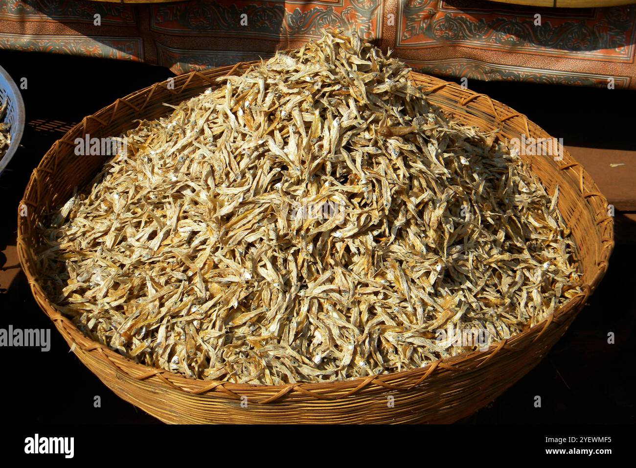 Traditional Food. Local Market. Van Vieng. Laos Stock Photo - Alamy