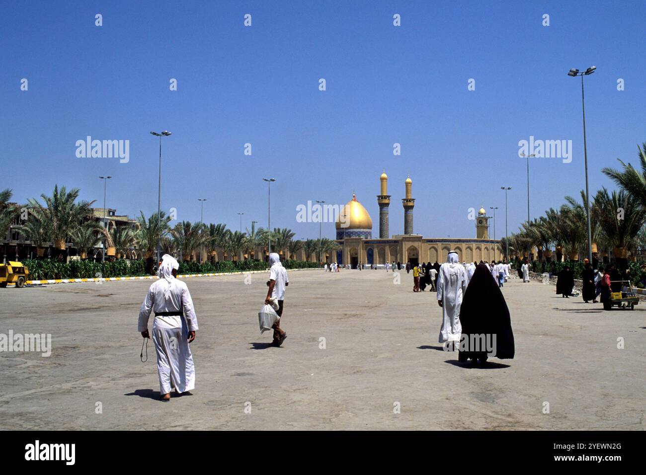Iraq. Abu Al Fadhil Al Abbas Shirne. The Kerbala Mosque. Kerbala Stock ...