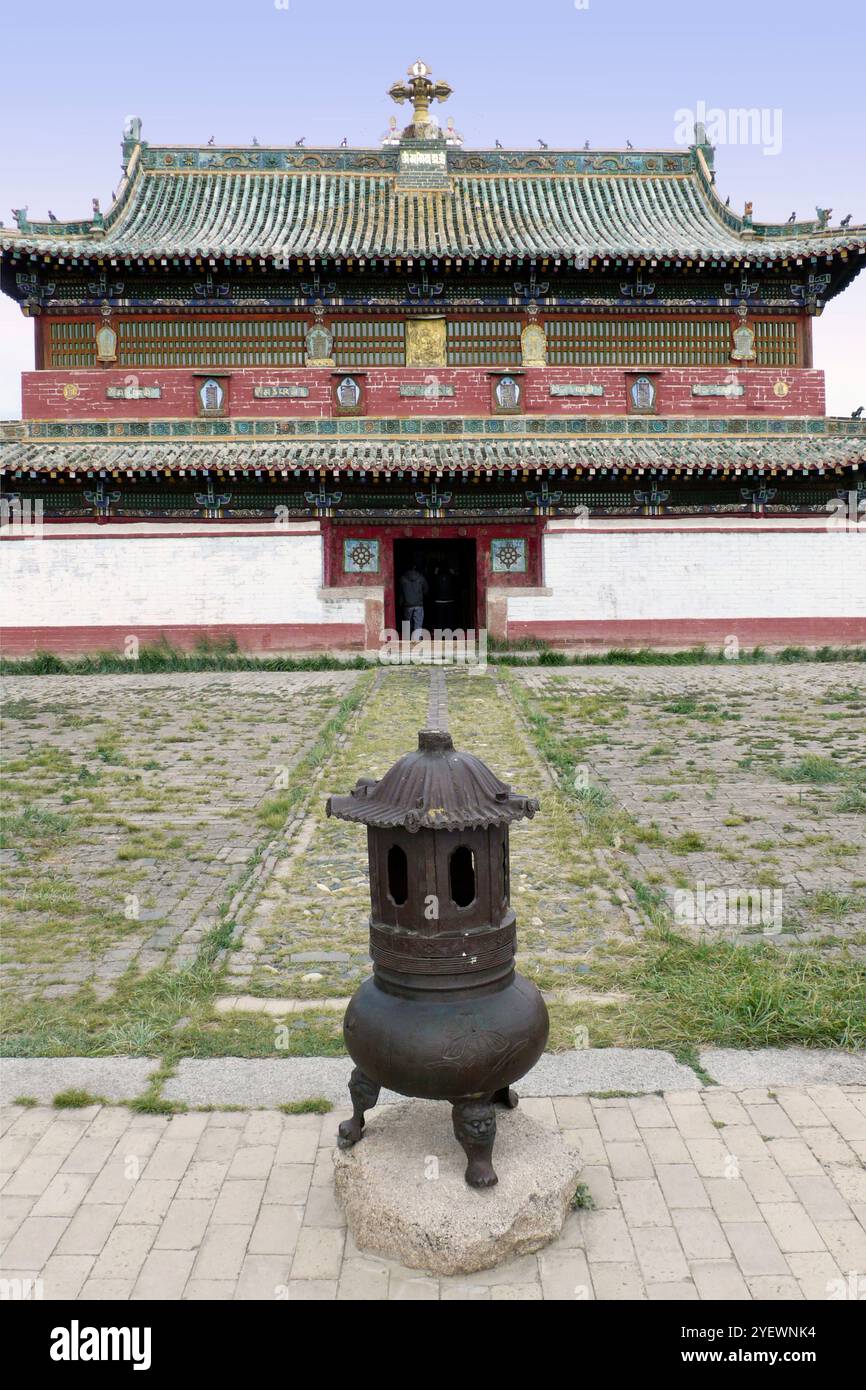 Erdene Zuu Monastery. Karakhorin. Mongolia Stock Photo - Alamy