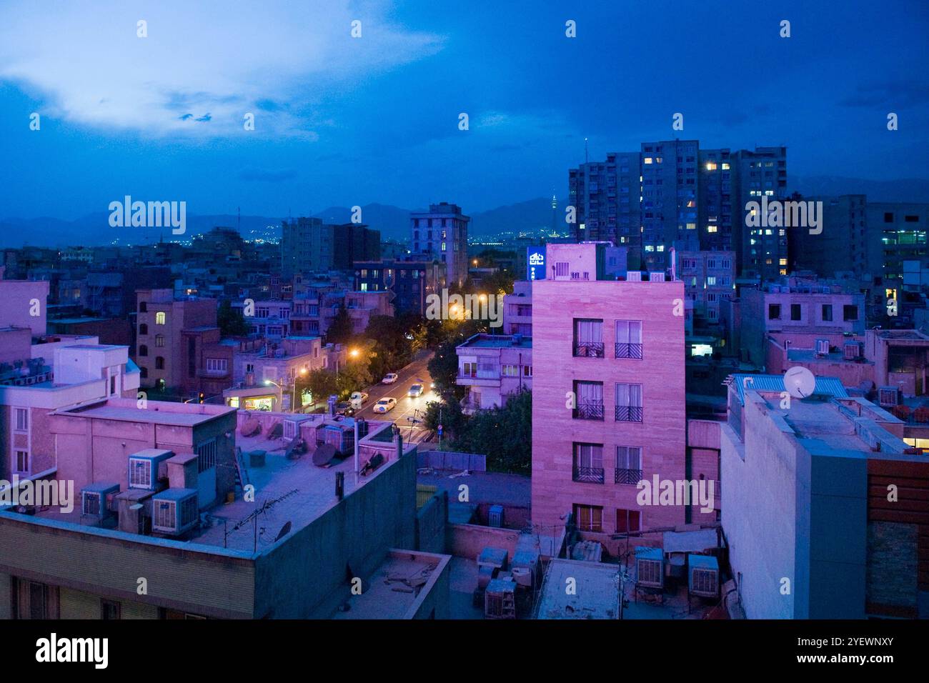 Iran. Tehran. Landscape Stock Photo - Alamy