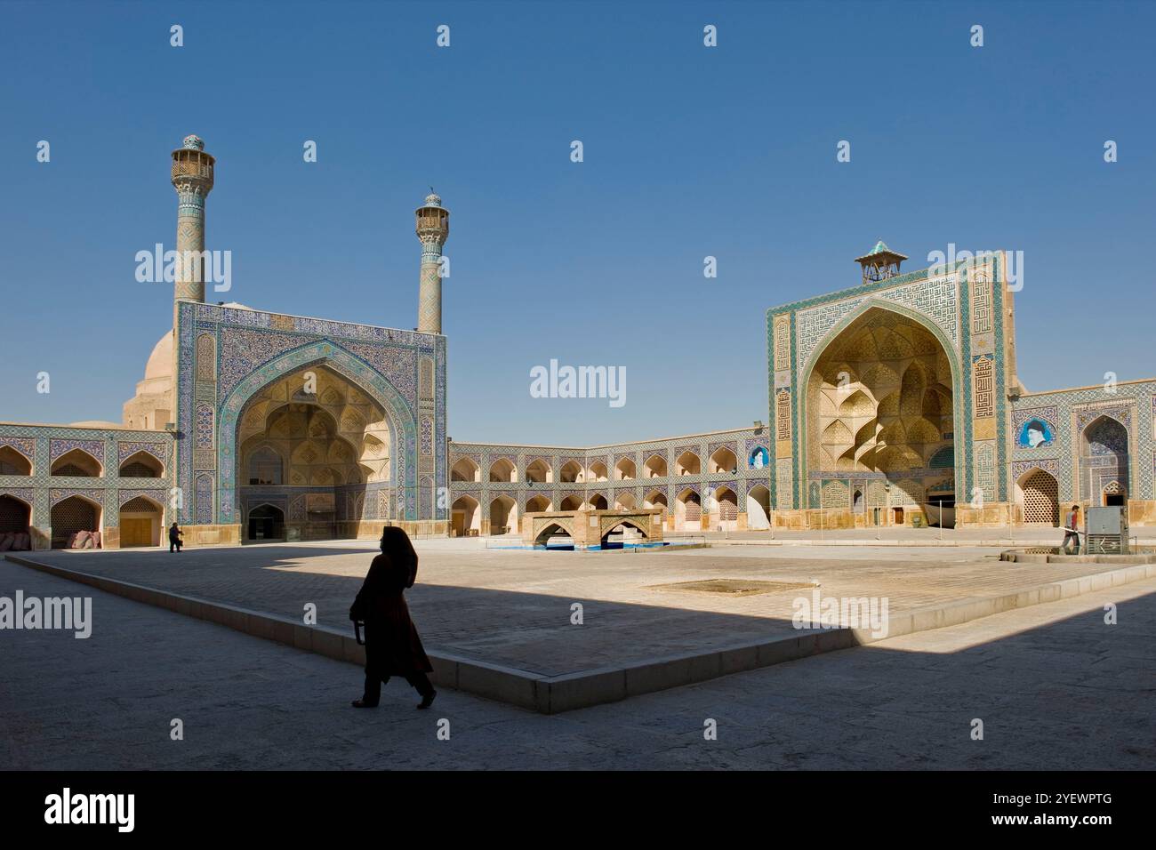 Iran. Isfahan. Old Friday Mosque Stock Photo - Alamy