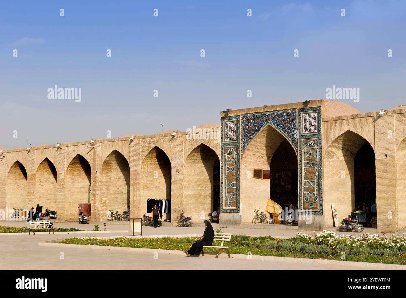 Iran. Kerman. Town Square Stock Photo - Alamy