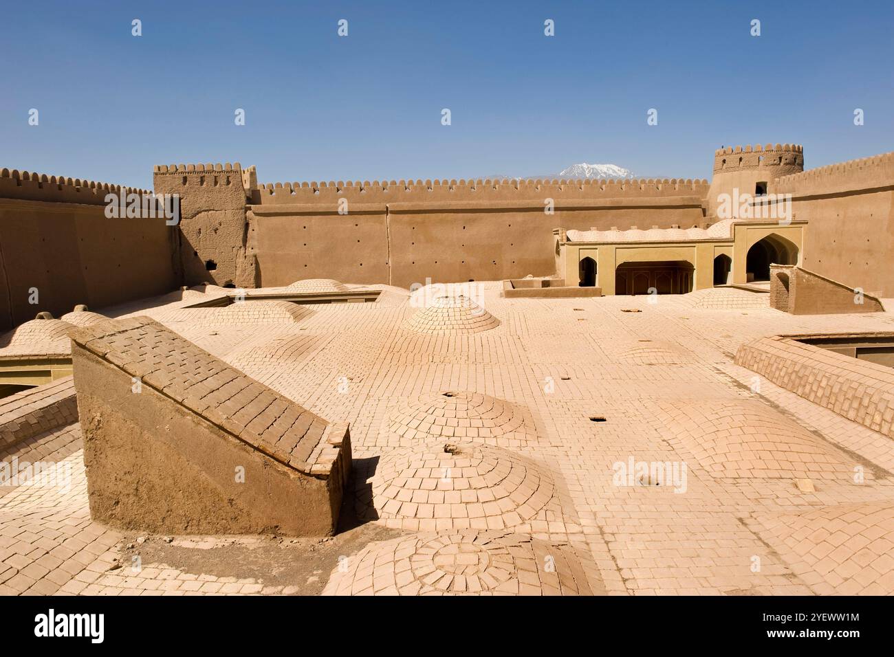 Iran. Rayen. Arg E Rayen Citadel Stock Photo - Alamy