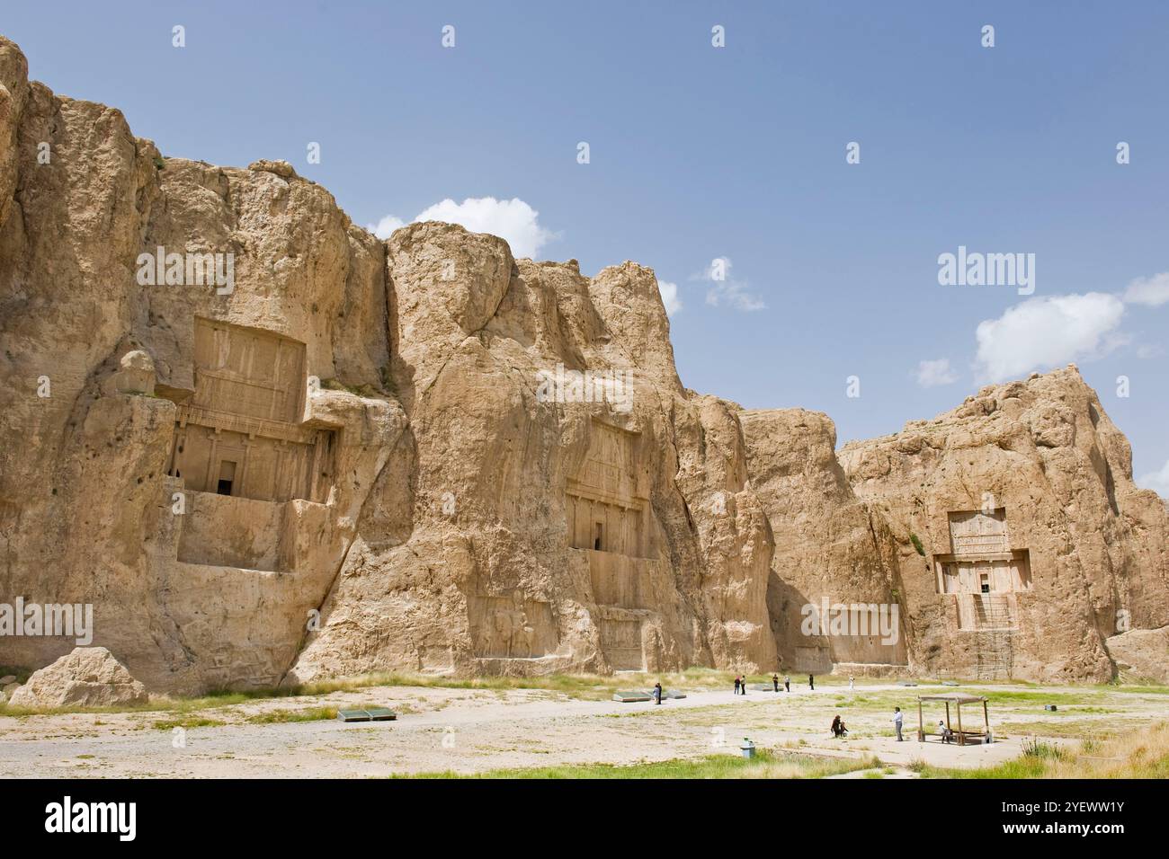 Iran. Naqsh I Rostam Archaeological Site Stock Photo - Alamy
