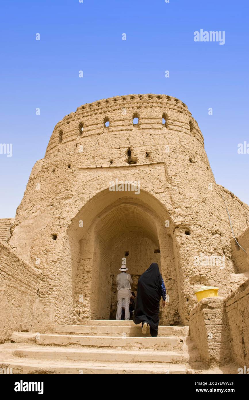 Iran. Meybod. Narin Qal'eh Castle Stock Photo - Alamy