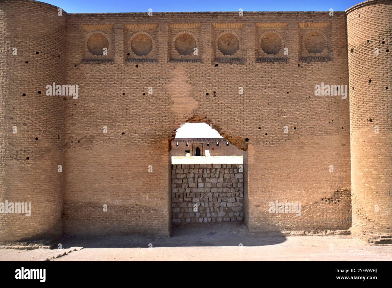 Iraq. Detail Of The Ancient Mosque Of Samarra Stock Photo - Alamy