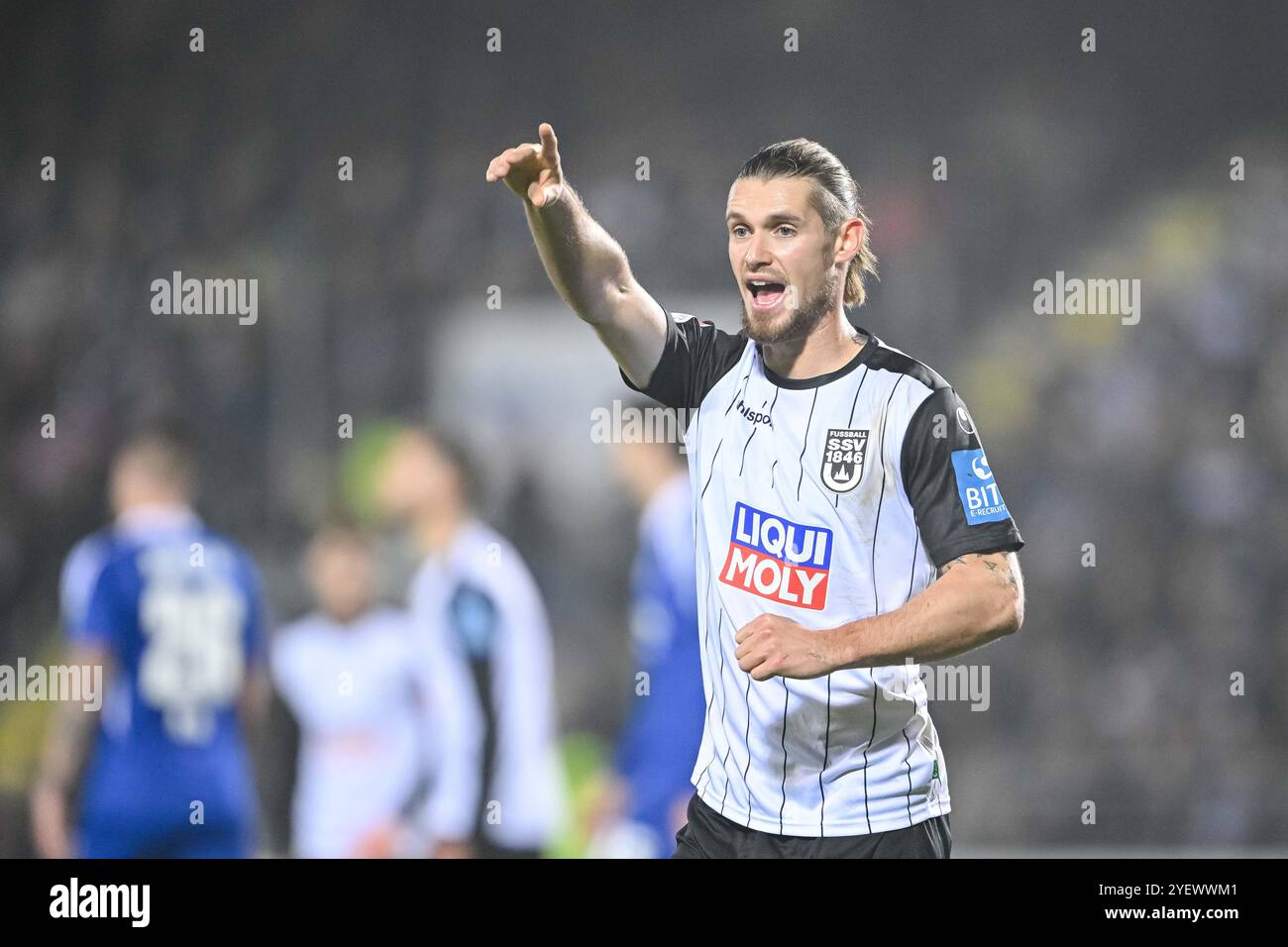 Ulm, Germany. 01st Nov, 2024. Soccer: Bundesliga 2, SSV Ulm 1846 - FC ...