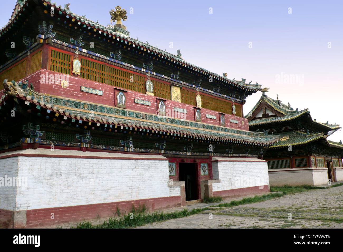 Erdene Zuu Monastery. Karakhorin. Mongolia Stock Photo - Alamy
