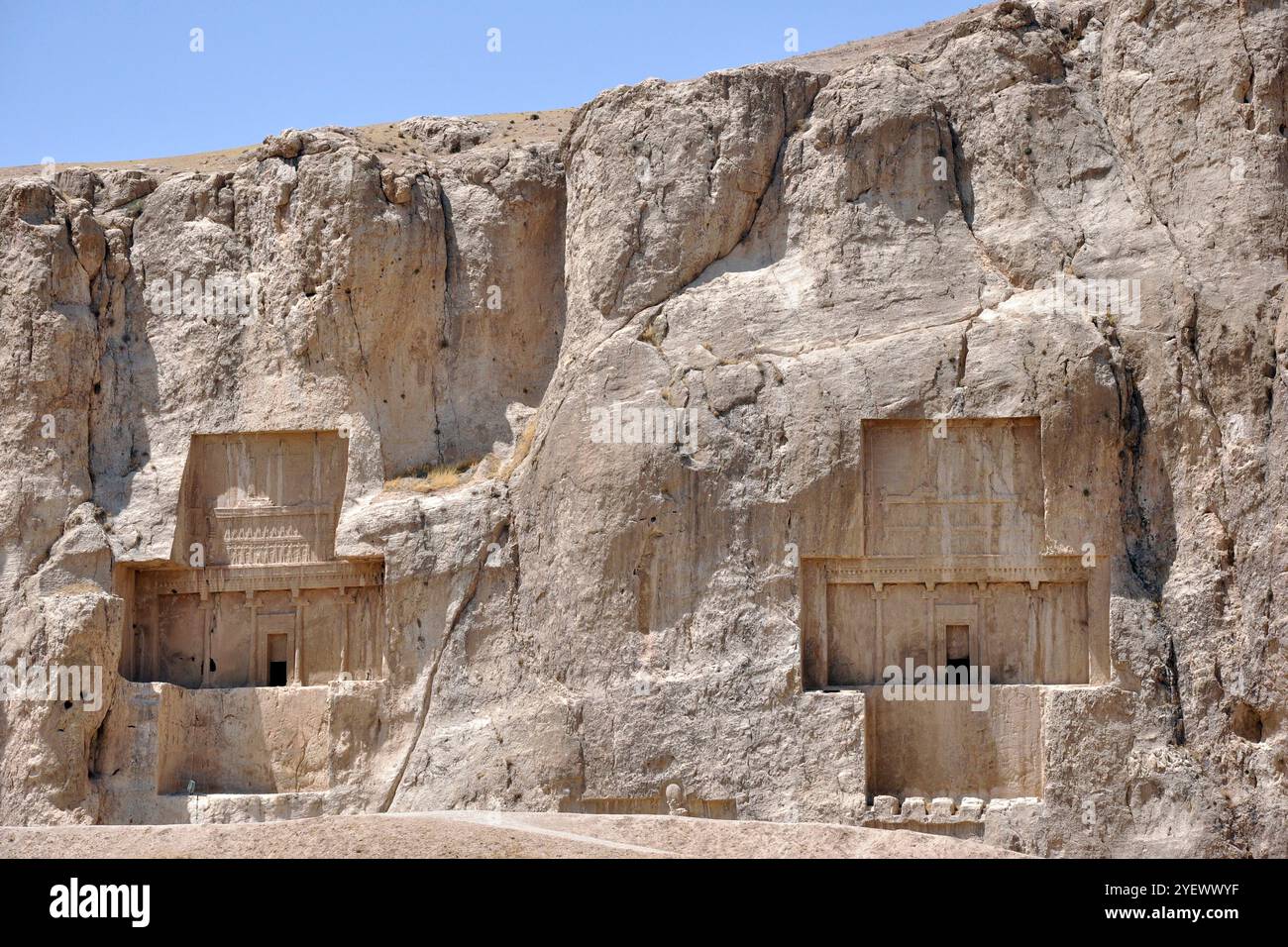 Iran. Naqsh I Rostam Archaeological Site Stock Photo - Alamy