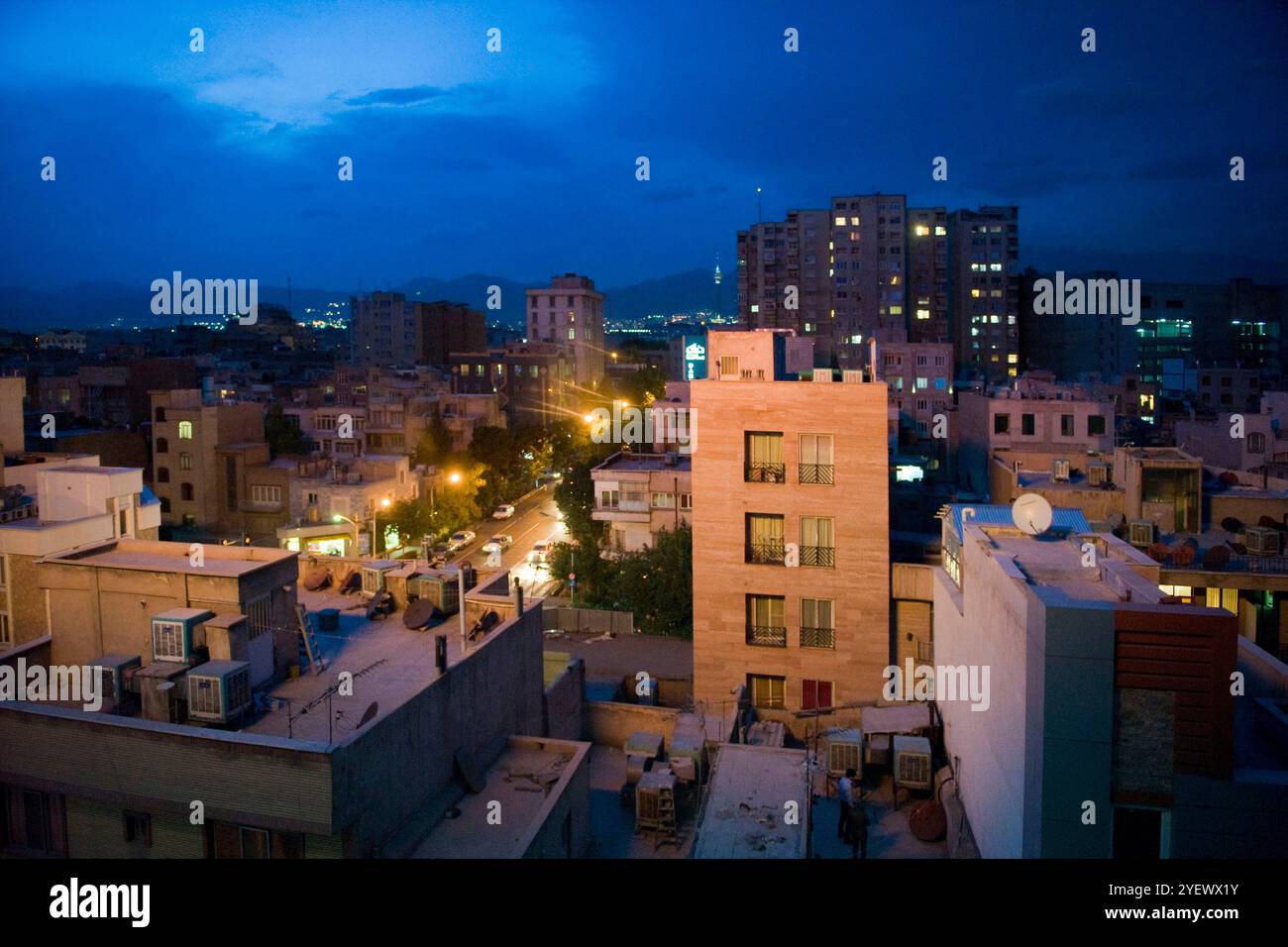 Iran. Tehran. Landscape Stock Photo - Alamy
