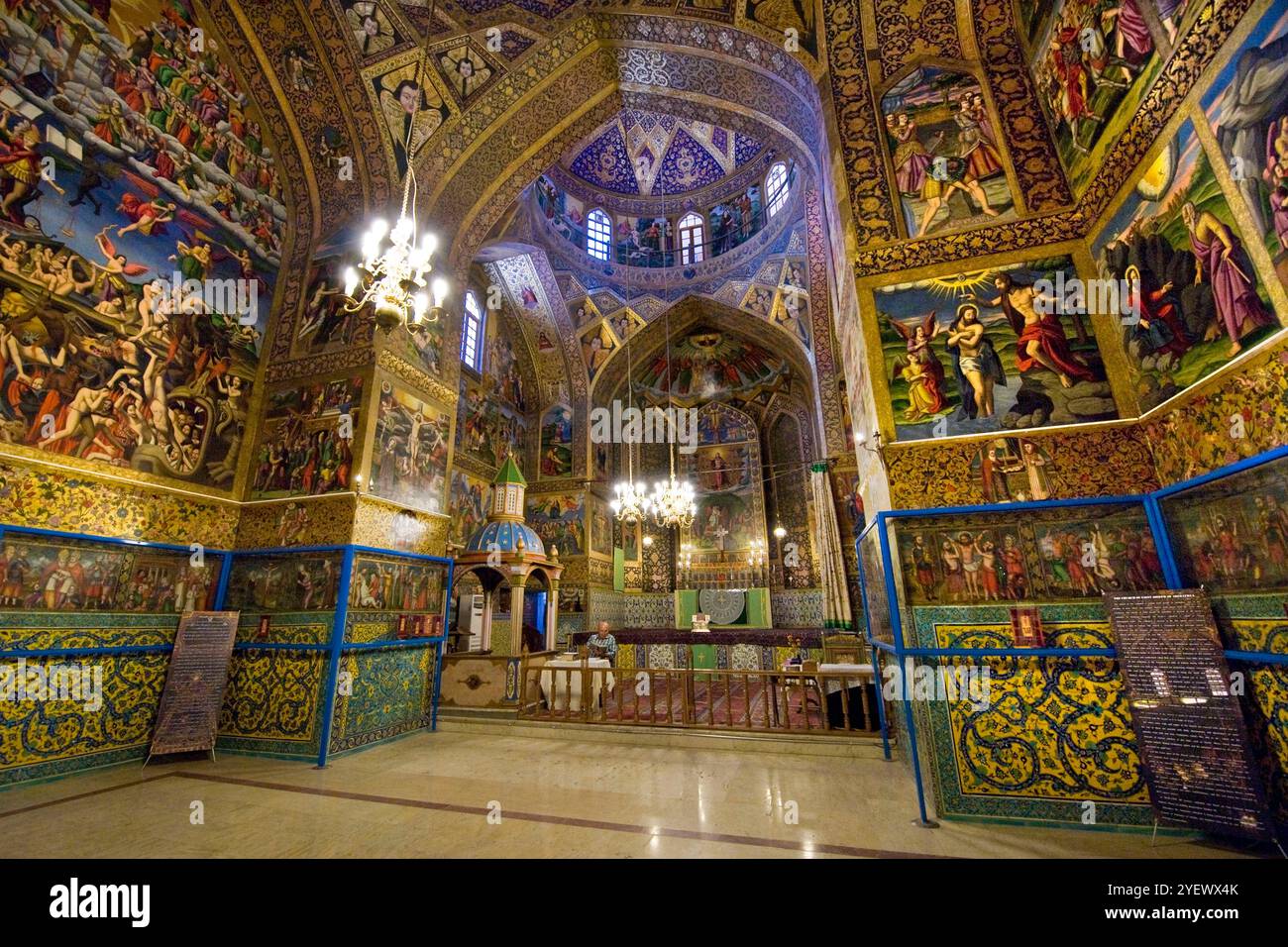 Iran. Isfahan. Armenian Quarter. Vank Cathedral Stock Photo - Alamy