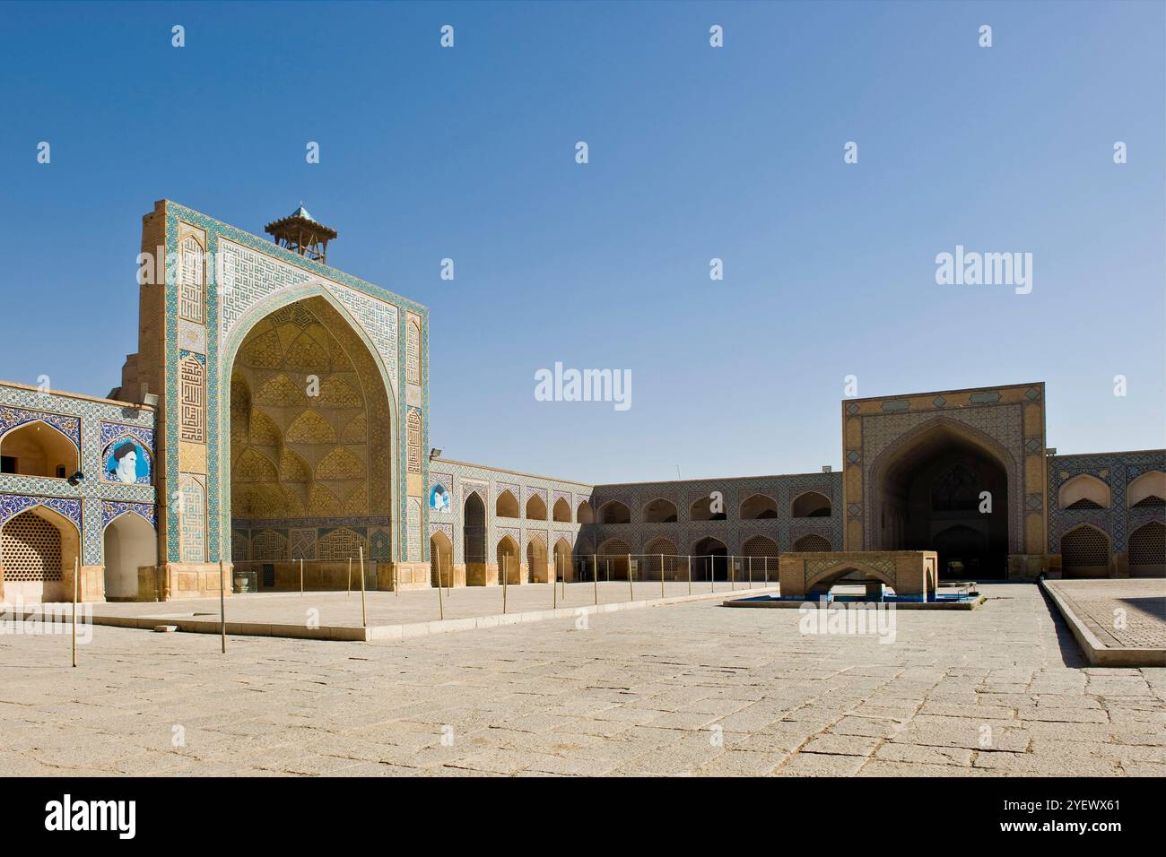 Iran. Isfahan. Old Friday Mosque Stock Photo - Alamy