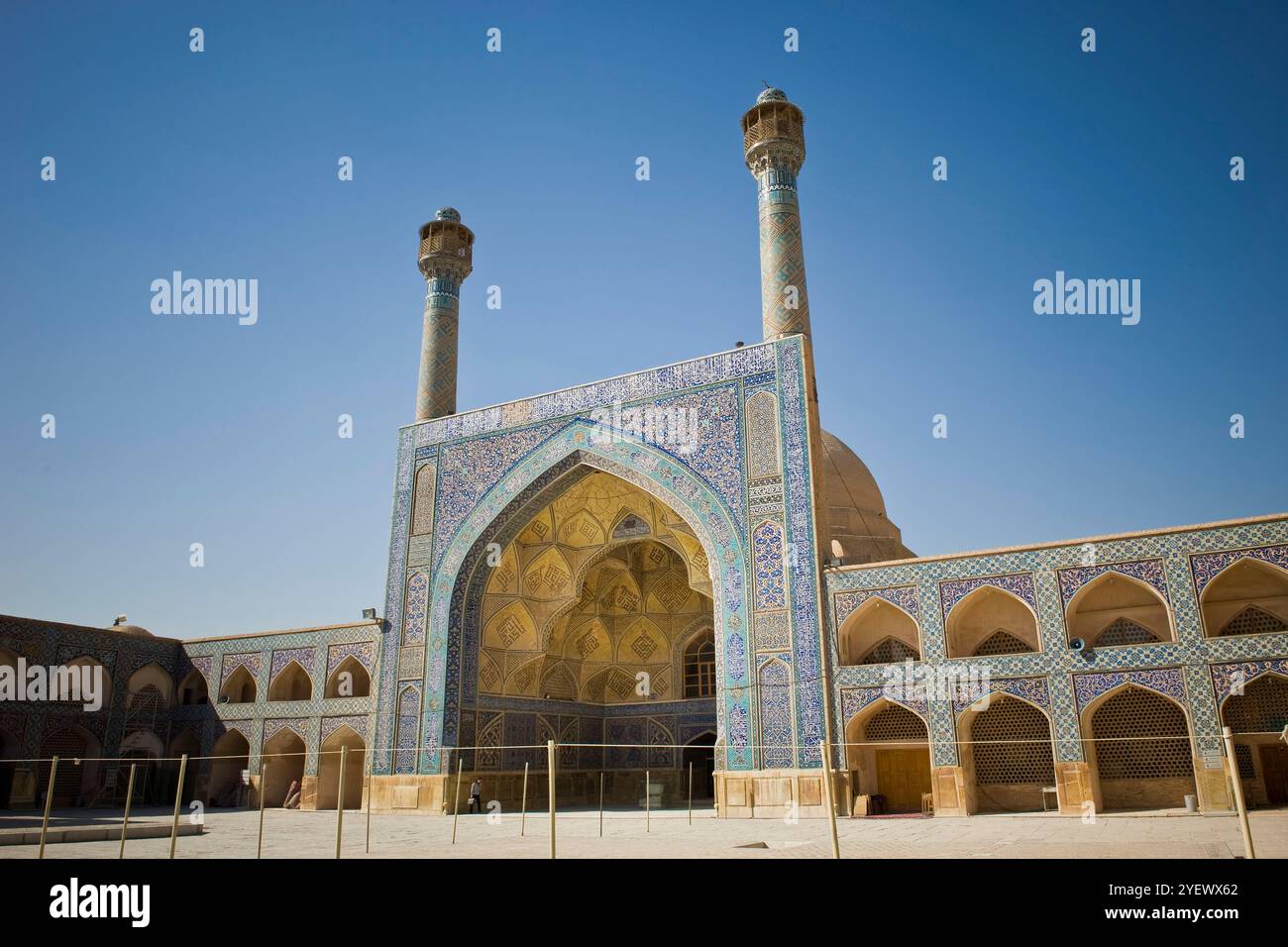 Iran. Isfahan. Old Friday Mosque Stock Photo - Alamy