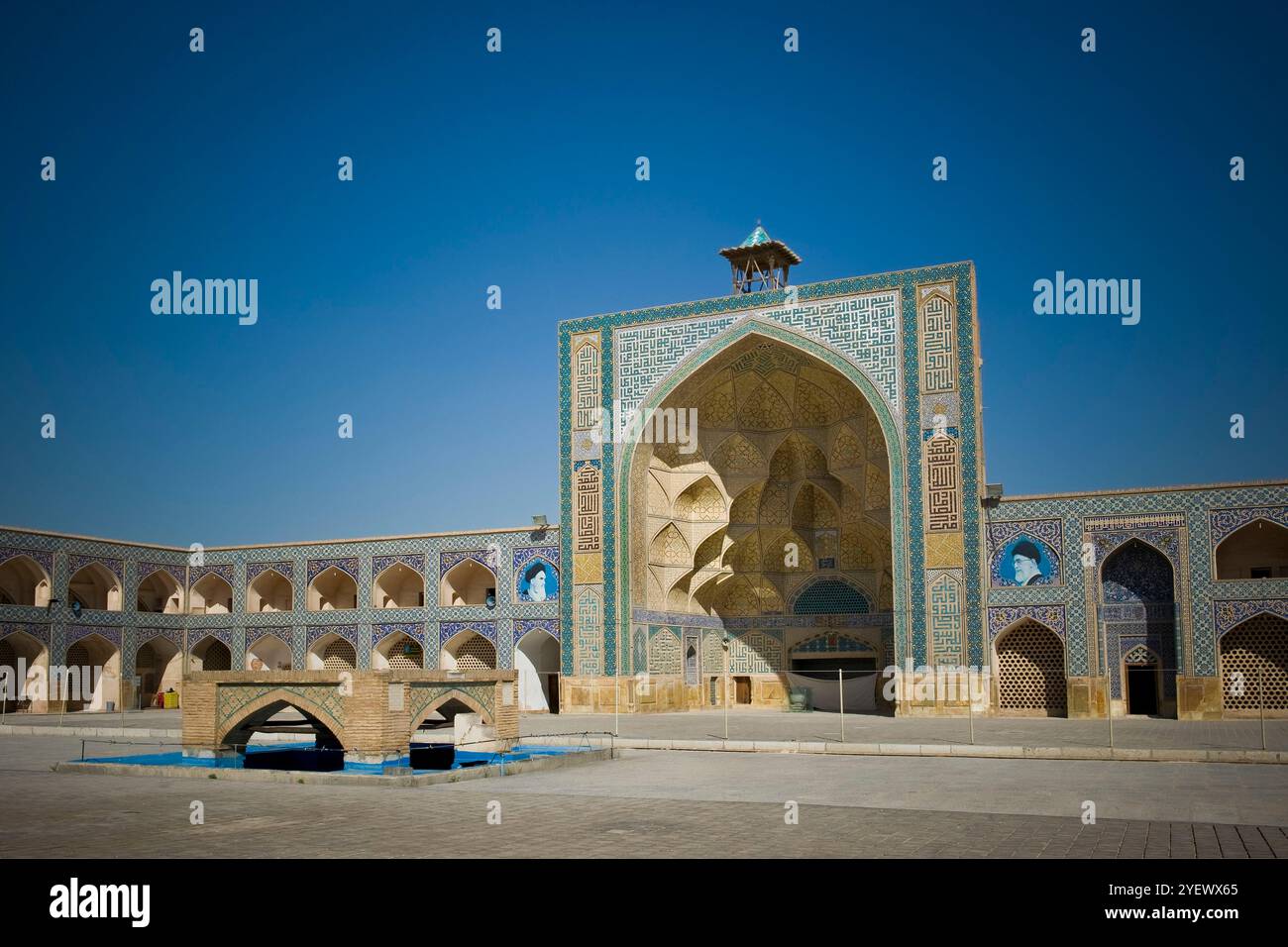 Iran. Isfahan. Old Friday Mosque Stock Photo - Alamy