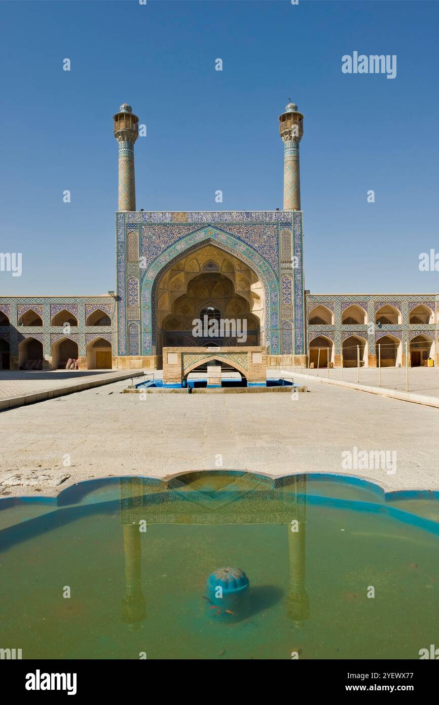 Iran. Isfahan. Old Friday Mosque Stock Photo - Alamy