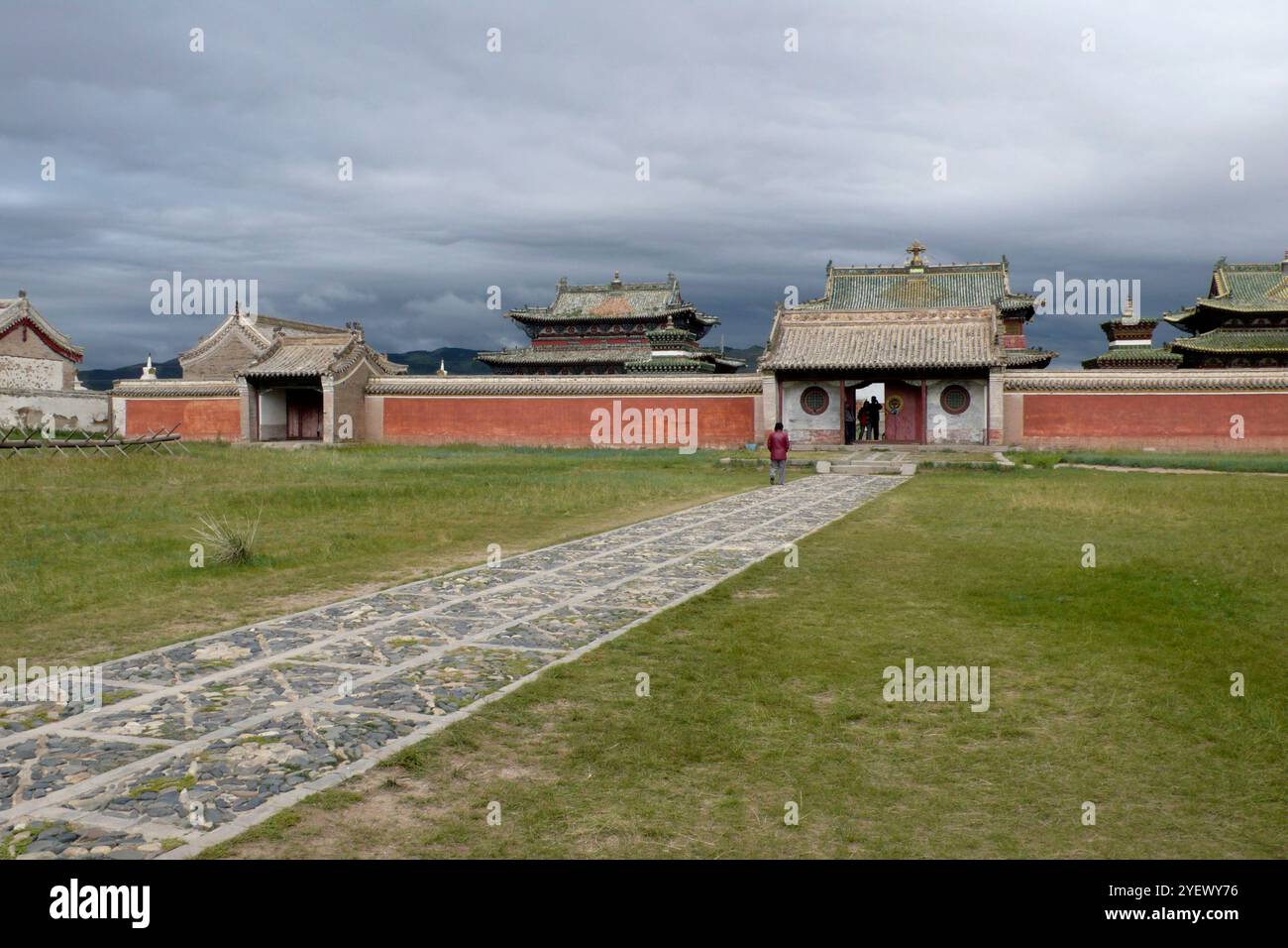 Erdene Zuu Monastery. Karakhorin. Mongolia Stock Photo - Alamy