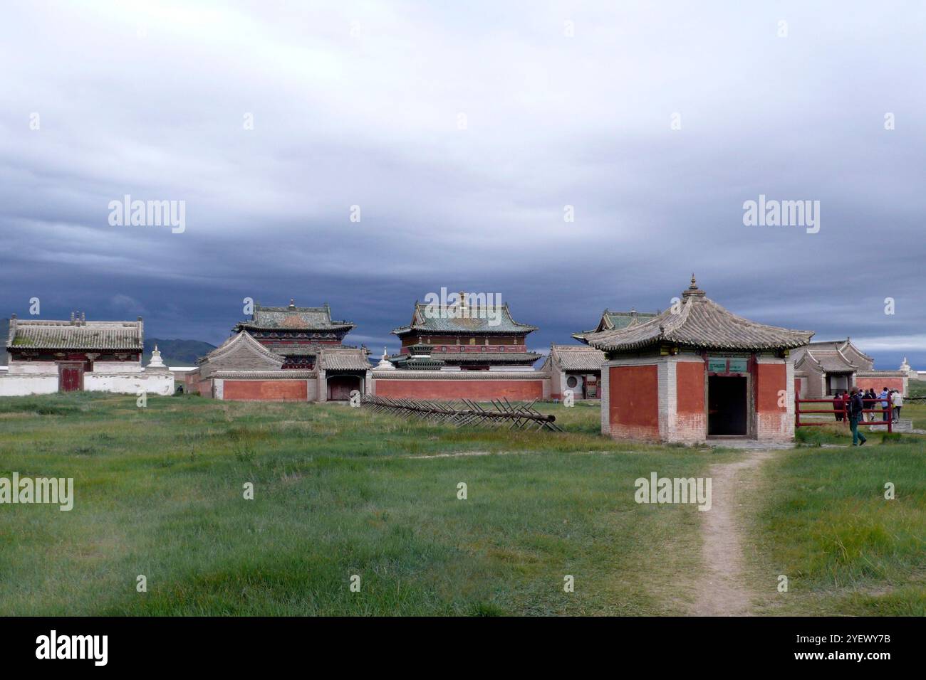 Erdene Zuu Monastery. Karakhorin. Mongolia Stock Photo - Alamy