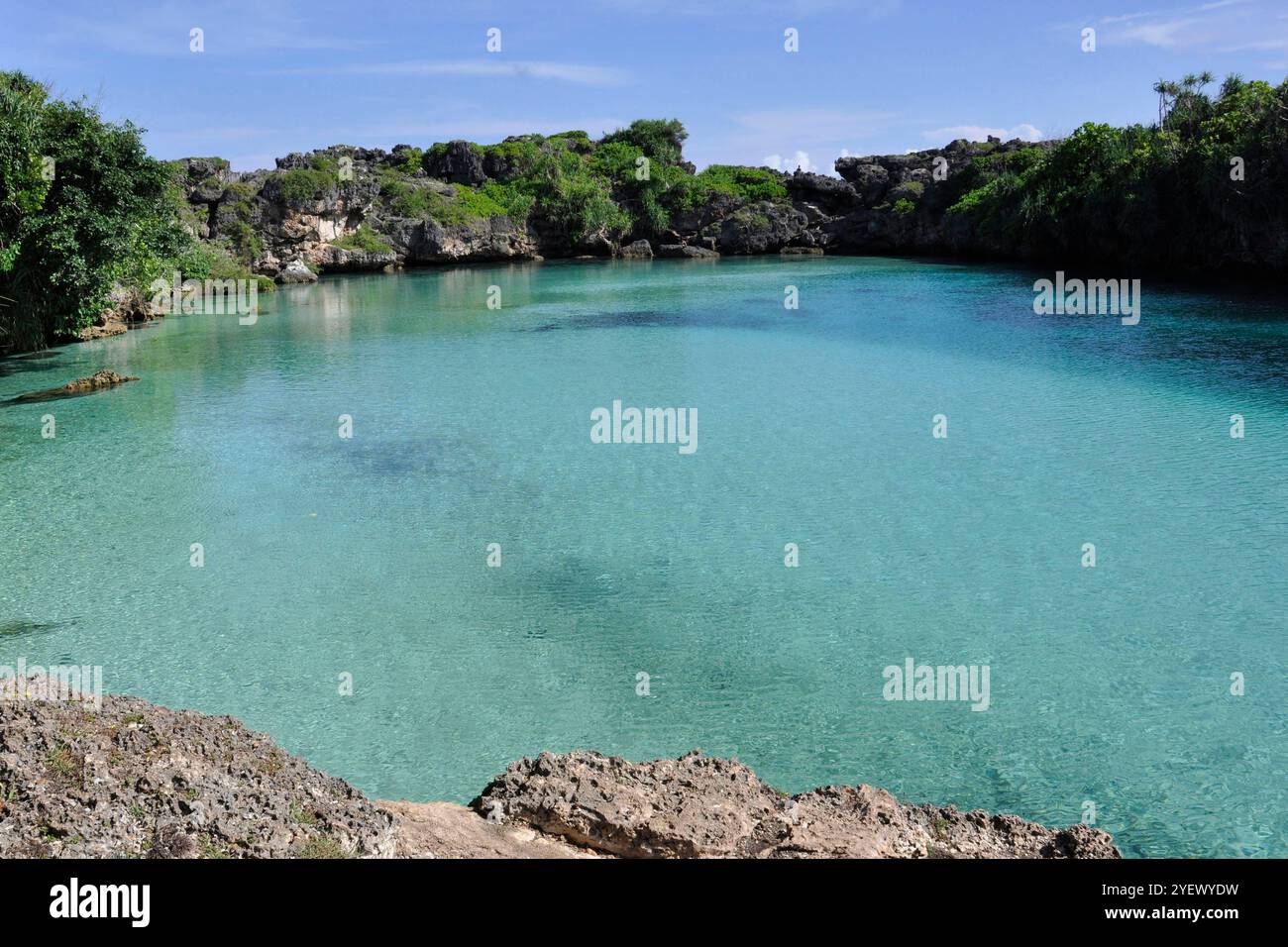 Indonesia. Sumba Island. Waikuri Secret Pool Stock Photo - Alamy