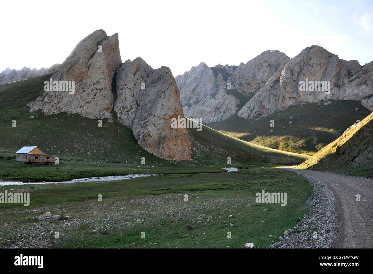 Kyrgyzstan. At Bashi Region Stock Photo - Alamy