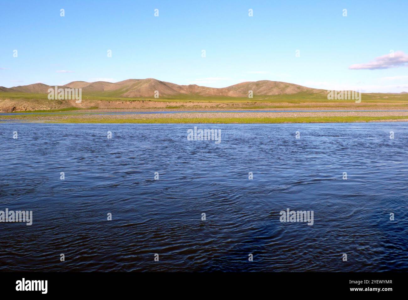 River. Gun Galuut. Mongolia Stock Photo - Alamy