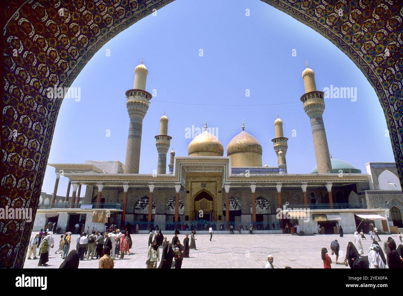 Baghdad, Kadhimain Shrine Grand Mosque Stock Photo - Alamy