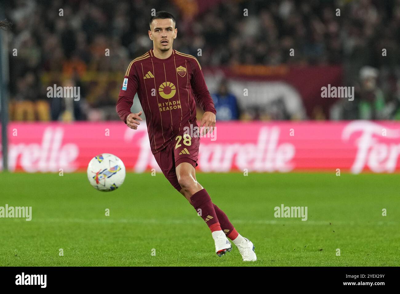 Enzo Le Fee of AS Roma during the Serie A football match between AS ...