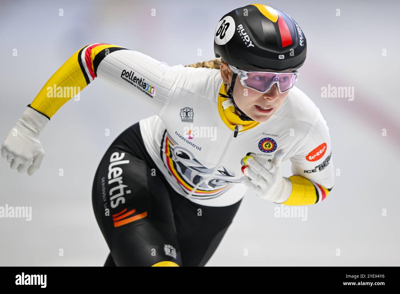 MONTREAL, CANADA - NOVEMBER 1: Tineke den Dulk of Belgium competing ...