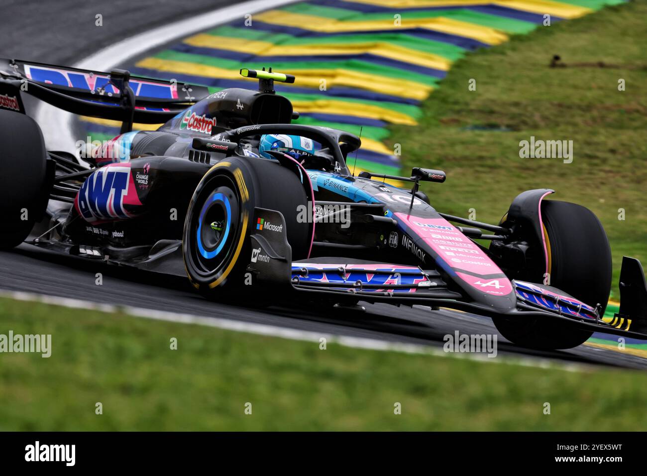Sao Paulo, Brazil. 01st Nov, 2024. Pierre Gasly (FRA) Alpine F1 Team ...