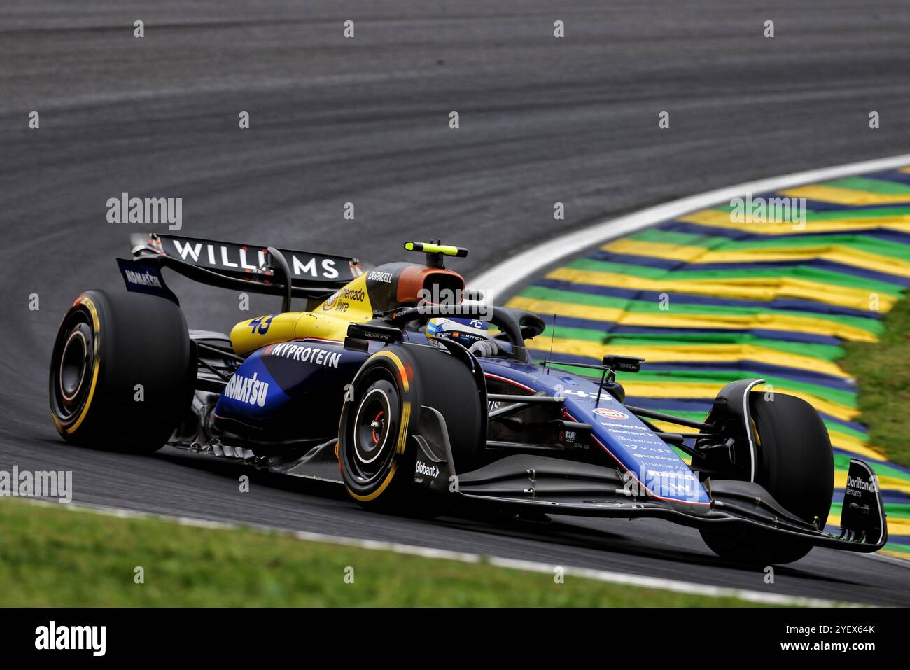 Sao Paulo, Brazil. 01st Nov, 2024. Franco Colapinto (ARG) Williams Racing FW46. Formula 1 World ...