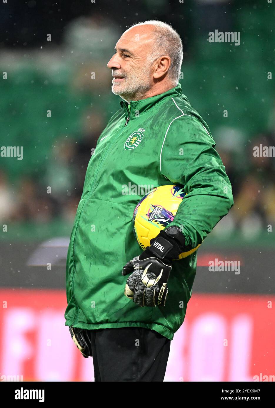 Sporting CP goalkeeping coach Jorge Vital before the Liga Portugal ...