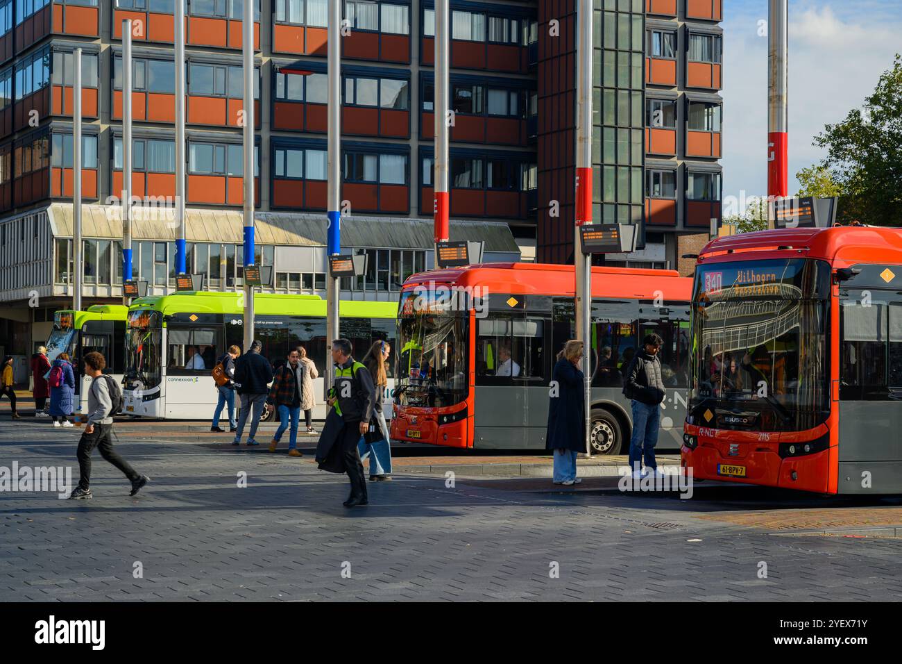 Bus station haarlem hi-res stock photography and images - Alamy