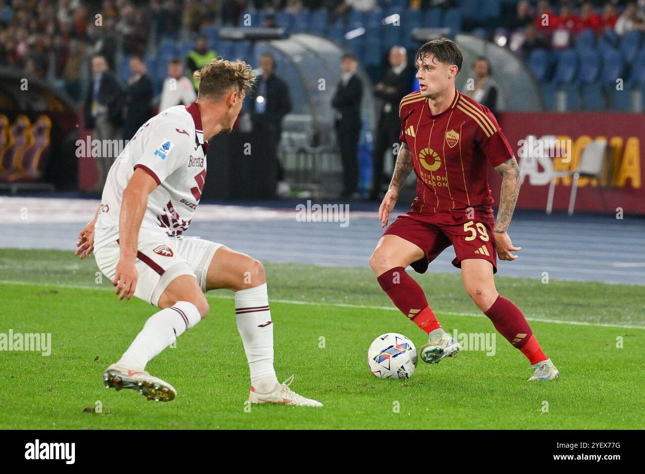 31th Oct 2024, Olimpico stadium, Rome, Italy; Serie A EniLive Football ...