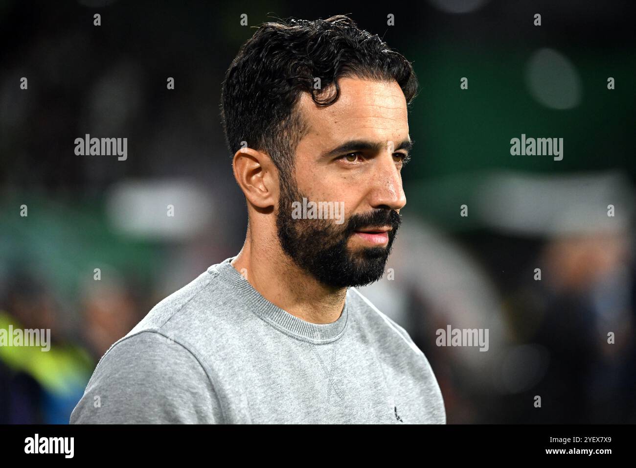 Sporting CP manager Ruben Amorim before the Liga Portugal Betclic match ...