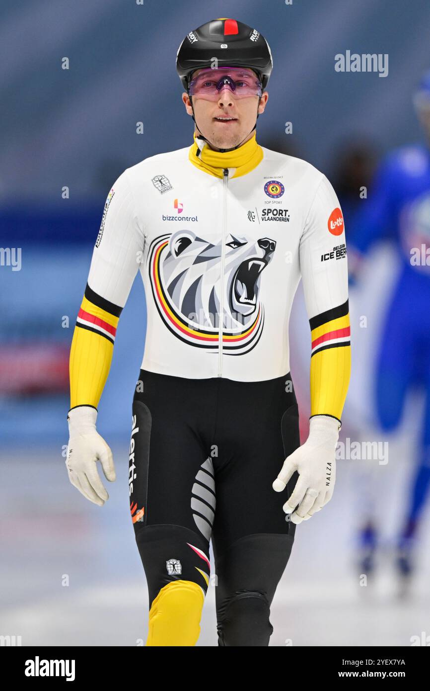 MONTREAL, CANADA - NOVEMBER 1: Ward Petre of Belgium competing during ...
